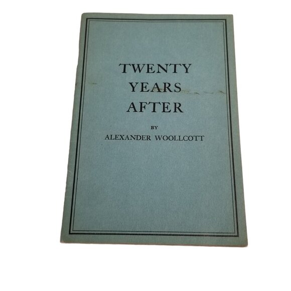 Office | Twenty Years After Alexander Woollcott Town Crier Broadcast ...